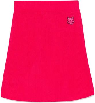 Maison Kitsuné Gerippter Bold Fox Head Rock - Rosa