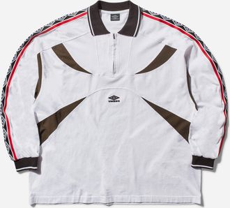 Umbro Men s Taped Polo White