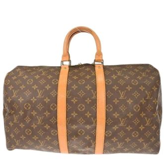 Louis Vuitton unisex, Pre-owned, Brun, Taille: ONE Size Sac Keepall Pre-owned