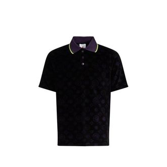 Casablanca Polo en velours monogramm&eacute;