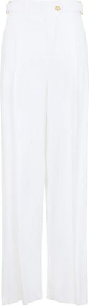 Elisabetta Franchi Pantalons D&eacute;contract&eacute;s - Cr&egrave;me