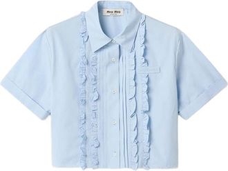 Miu Miu Poplin Shirt