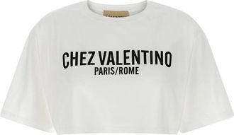 Valentino Garavani Femme, Tops, Blanc, Taille: 38 FR T-Chemises