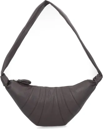 Christophe Lemaire Croissant Shoulder Bag - Brown