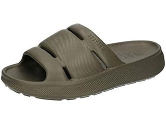 Mustang Jeans Mules Homme 4189-701, Pointure:43 EU, La Couleur:Vert