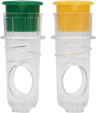 Dioche Presse-citron &agrave; Vis avec Couvercle &agrave; Vis - Presse-agrumes Manuel Portable avec Filtre int&eacute;gr&eacute; pour un Jus Lisse - Design L&eacute;ger pour les Voyages - Comp