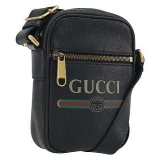 Gucci Pre-owned Vintage Cross Body Bag - Femme - Pre-owned - Noir - Taille: ONE Size