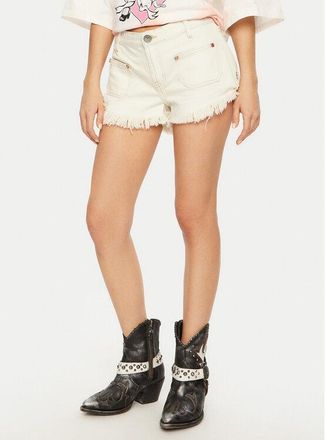 One Teaspoon Jeansshorts Retro Dukes 26801 Écru Regular Fit