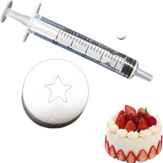 Generic Miniatur-Spritztülle - Spritztüllen Für Kuchen | Spritztülle Für Cupcakes, Plätzchen, Mini-Spritztülle | Mini-Lebensmittelwerkzeuge | Backhilfsgeräte,