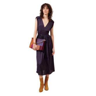 Sessun Taillierte Lange Kleid Lavinia - - Dresses - Damen - Mehrfarbig - M
