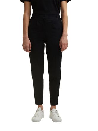 Esprit Damen 021EO1B320 Hose, 001/BLACK, 32W / 28L