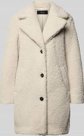 Vero Moda Regular Fit Teddy-Mantel mit Umlegekragen Modell KYLIE