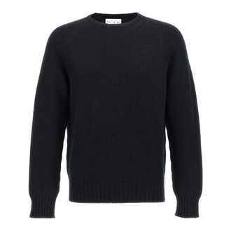 Maryya Rundhals-Pullover - - Knitwear - Herren - Schwarzk - S