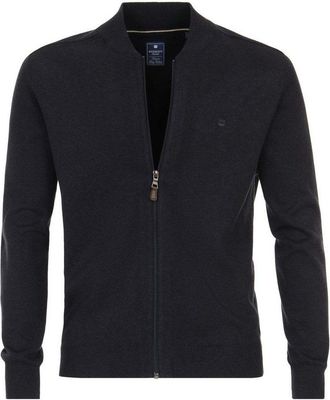 Redmond Strickjacke 685 (1-tlg) mit kleinem Stehkragen
