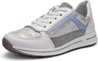 Ara Damen Osaka Sneaker, Weiss,Dusty,Cielo, 40 EU Weit