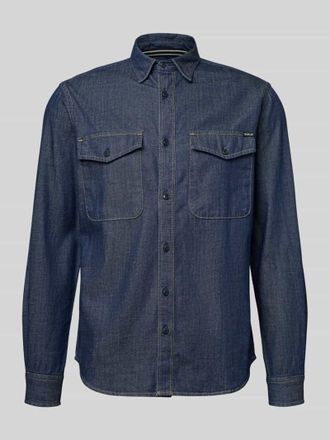 Replay Regular Fit Freizeithemd aus Baumwolle