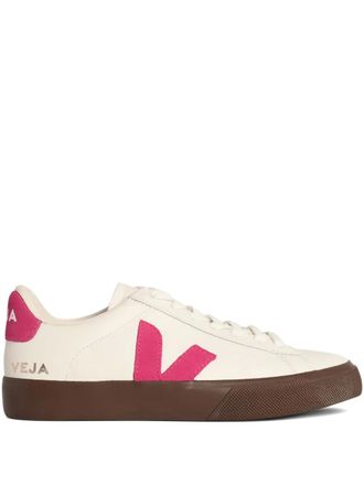 Veja baskets Campo en cuir - Blanc