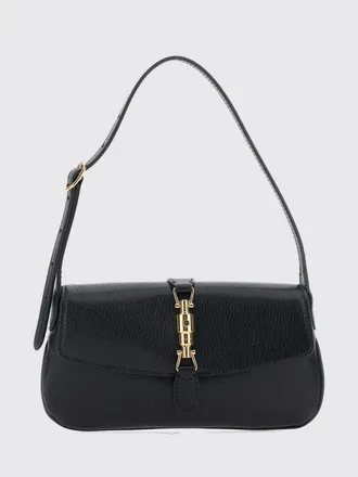 Gucci Jackie Mini-Schultertasche aus Leder mit abnehmbarem Riemen