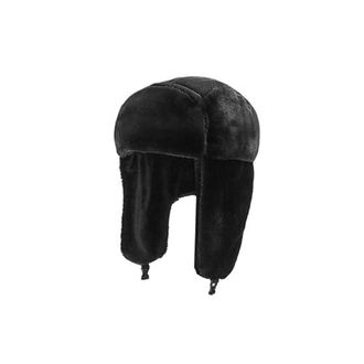 Generic Chapeau dhiver coupe-vent, Noir, M
