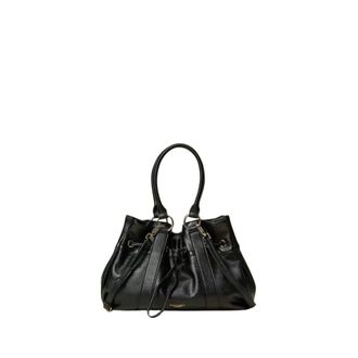 Twinset Sac cabas pliss&eacute; - Femme - Sacs - Noir - Taille: ONE Size