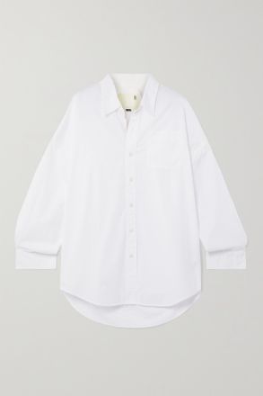 R13 Chemise En Coton Oxford - Blanc