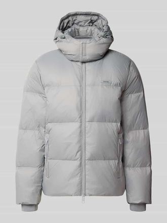 Calvin Klein Regular Fit Daunenjacke mit abnehmbarer Kapuze