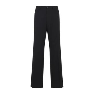 Balenciaga Gerade geschnittene Hose - - Trousers - Herren - Schwarzk - XL
