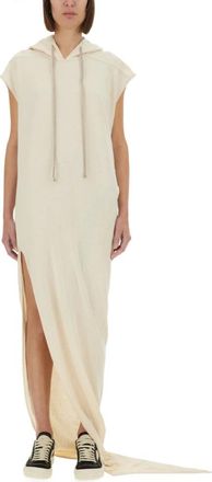 Rick Owens Robe Longue Edfu T - Femme - Robes - Beige - Taille: 36 FR