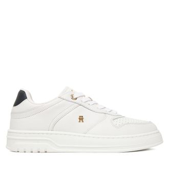 Tommy Hilfiger Sneakers Tommy Hilfiger Th Sporty Cupsole Corp FW0FW09025 Wei&szlig;