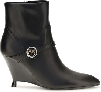 Pinko Gwen Ankle Boot - Black