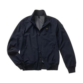 Blauer Homme, Vestes, Bleu, Taille: 3XL Veste Bomber L&eacute;g&egrave;re en N&eacute;opr&egrave;ne