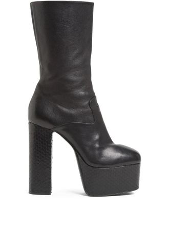 Dsquared2 bottines à plateforme - Noir