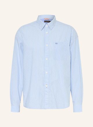 Napapijri Hemd G-Eos Oversized Fit blau