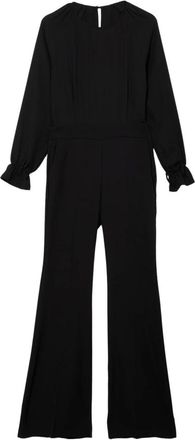 Oltre Femme, Combinaisons et Ensembles, Noir, Taille: 44 FR Combinaison avec Bracelets Dor&eacute;s