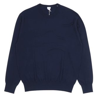 Aspesi Rundhals-Strickware - - Knitwear - Herren - Blau - 3XL