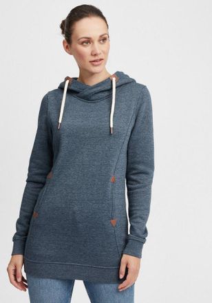 Oxmo Hoodie OXVicky Kapuzenpullover lang geschnitten
