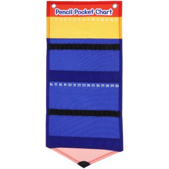 BESPORTBLE Homoyoyo F&auml;cher Bleistifthalter aus Robustem Canvas H&auml;ngende Aufbewahrungstasche f&uuml;r Klassenzimmer Platzsparend Vielseitig Einsetzbar Einfache Wand Sc