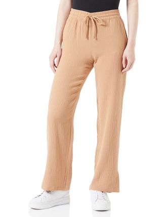 Jacqueline de Yong JdY Damen JDYTHEIS Wide Slit Pant WVN NOOS Stoffhose, Indian Tan, L