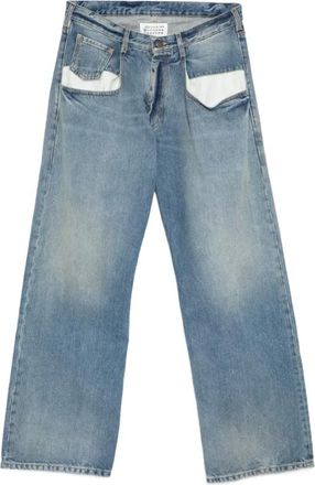 Maison Margiela Femme, Jeans, Bleu, Taille: W28 Pantalon 5 Poches