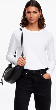 Arket Signature-Langarmshirt -Wei&szlig;