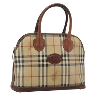 Burberry Sac &agrave; main vintage Pre-owned - Femme - Pre-owned - Beige - Taille: ONE Size
