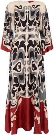 La DoubleJ Femme, Robes, Multicolore, Taille: 38 FR Sorella Silk Long Dress