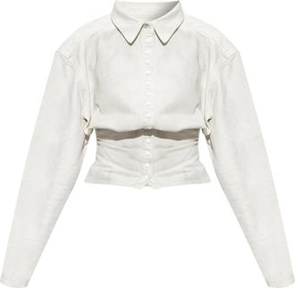 Diesel De-Plazy-Fsj1 Shirt - - Blouses & Shirts - Damen - Wei&szlig; - XS