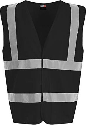Pro RTX Gilet haute visibilit&eacute; - Adulte (XL) (Noir)