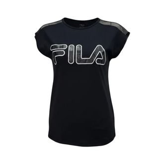 Fila Alexa Tee - - Tops - Damen - Schwarzk - S