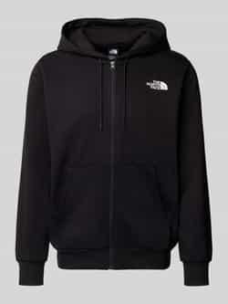 The North Face Sweatjacke mit Label-Stitching
