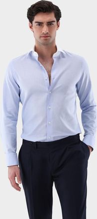 van Laack Businesshemd mit weißem Kragen Slim Fit