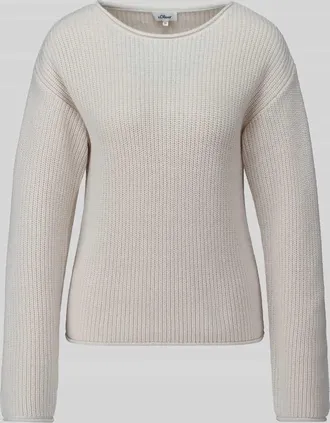 s.Oliver Red Label Relaxed Fit Strickpullover aus Baumwoll-Mix
