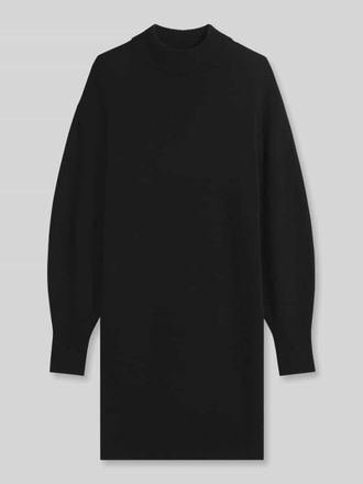 HUGO BOSS Loose Fit Strickkleid aus Woll-Viskose-Mix Modell Sorelleny