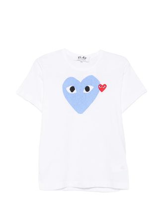 Comme Des Gar&ccedil;ons Comme Des Garcons Logo Cotton T Shirt